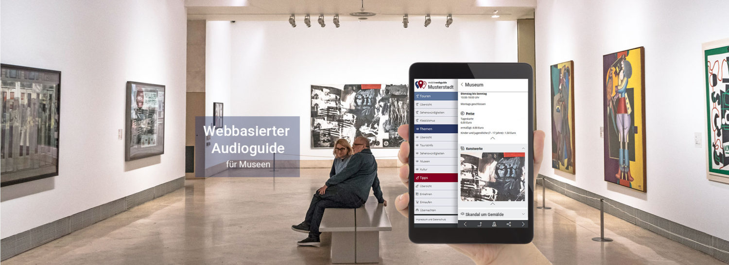 satelles mobilewebguide: Museums App und Audio Guide in einem